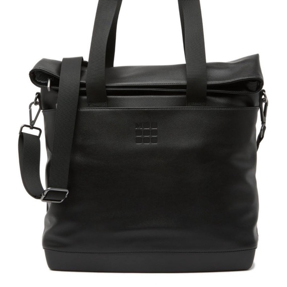 Moleskine | Bags | Moleskine Large Black Tote Bag Convert On Backpack ...